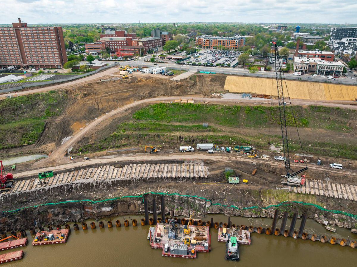 Irishtown Bend Stabilization Project Goettle
